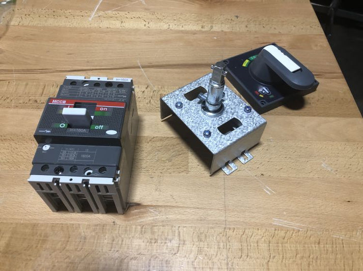 Circuit Breaker/Switch Handle 160 Amp 3 conductor – EVTV Motor Verks Store